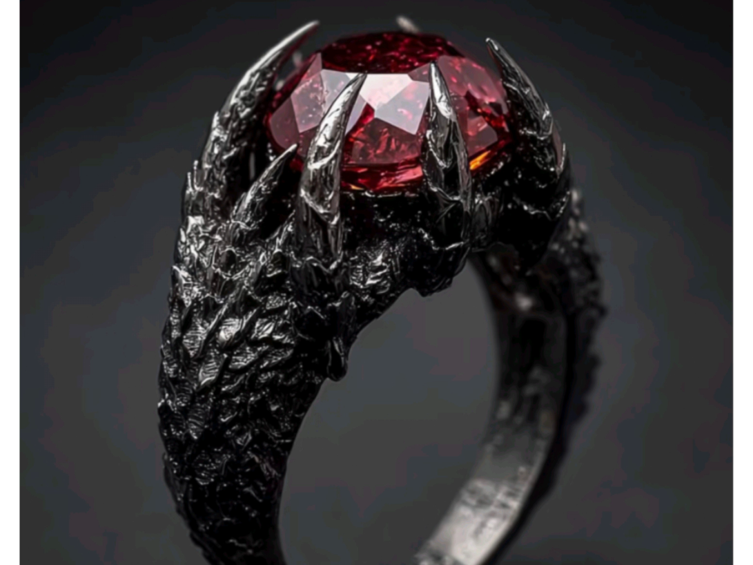 v2.0 Claws Gem Ring, Demon Ring, Creative Sci-fi Ring, The One Ring by ...