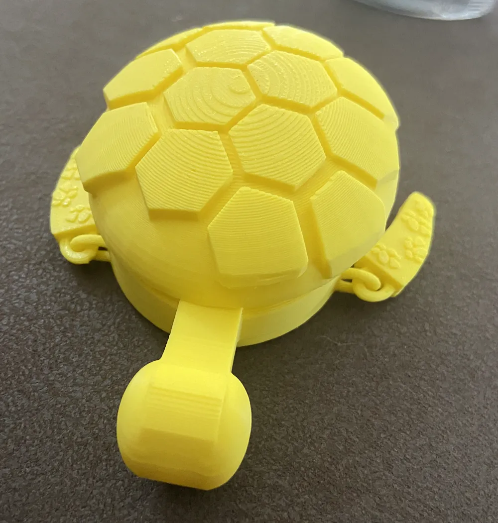 Articulated Turtle Clicker by Gold3D MakerWorld: Download Free 3D Models