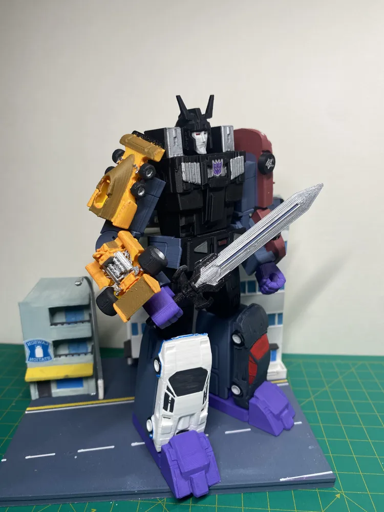 Transformers-Menasor (IDW) - Free 3D Print Model - MakerWorld