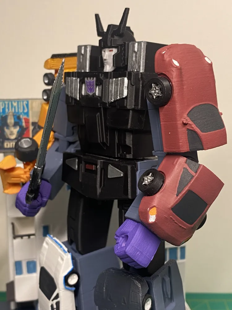 Transformers-Menasor (IDW) - Free 3D Print Model - MakerWorld