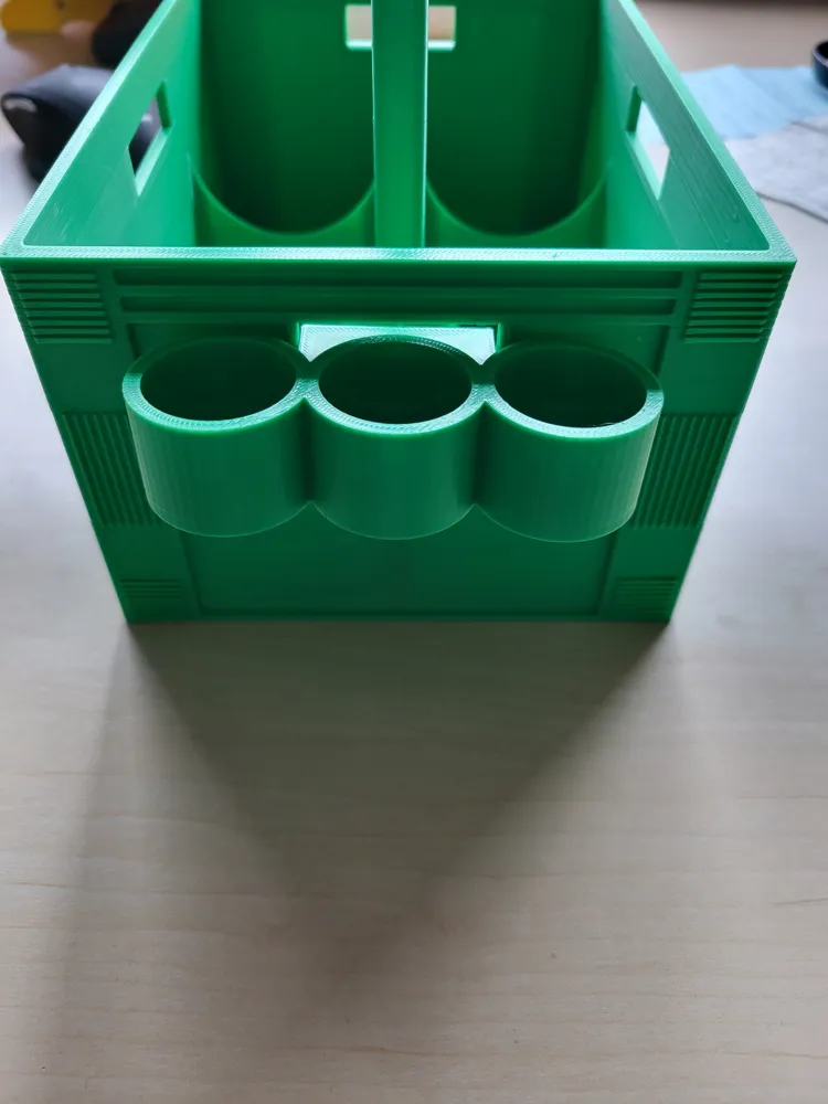 Beer crate 6 pack underberg holder - Free 3D Print Model - MakerWorld