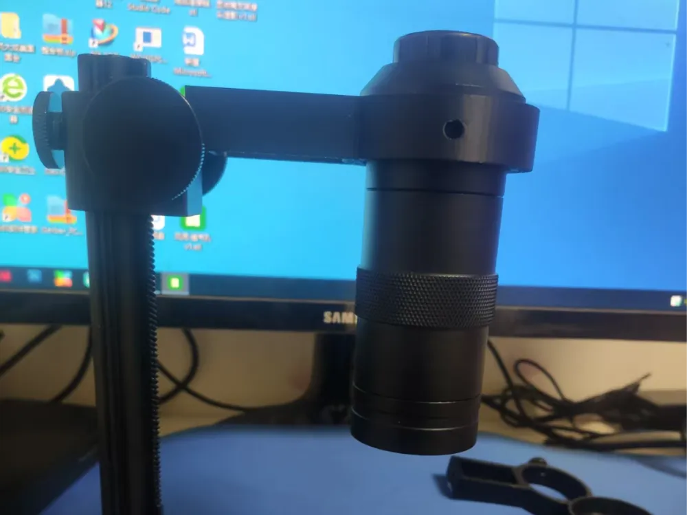Digital Microscope Lens Holder by Jack MakerWorld: Download Free 3D Models