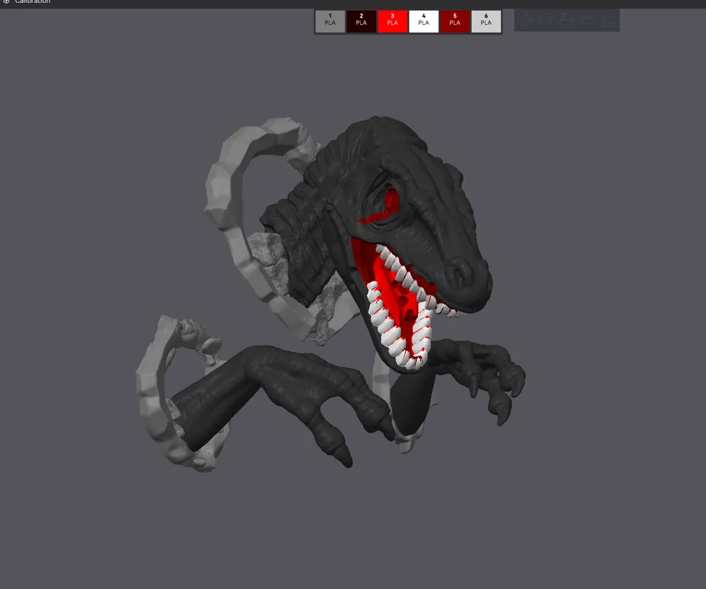 Zombified Velociraptor Wall Mount Dino Horror - Free 3D Print Model ...