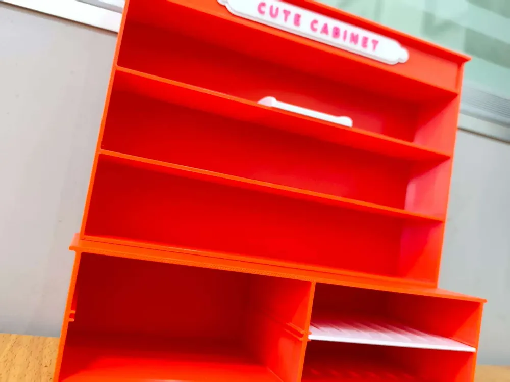 Mini Display Cabinet by 小杨-3D MakerWorld: Download Free 3D Models