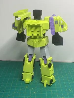 Devastator Transformers G1 Model - Free 3D Print Model - MakerWorld