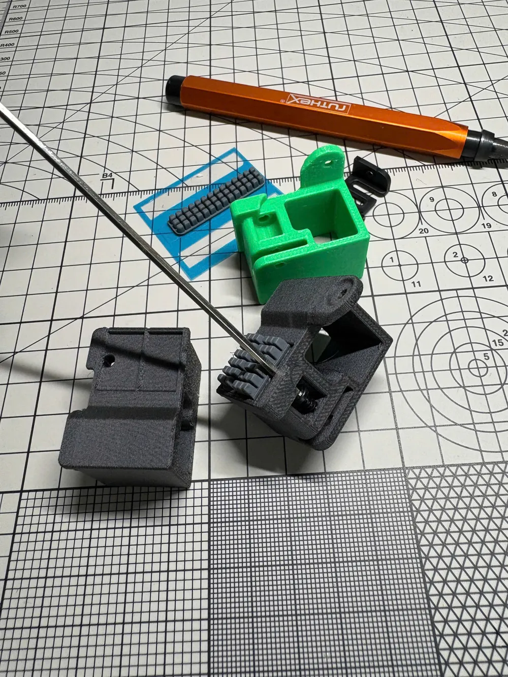 Nozzle Wiper for Bambu Lab P1S / X1C Not Support by MDesign MakerWorld ...