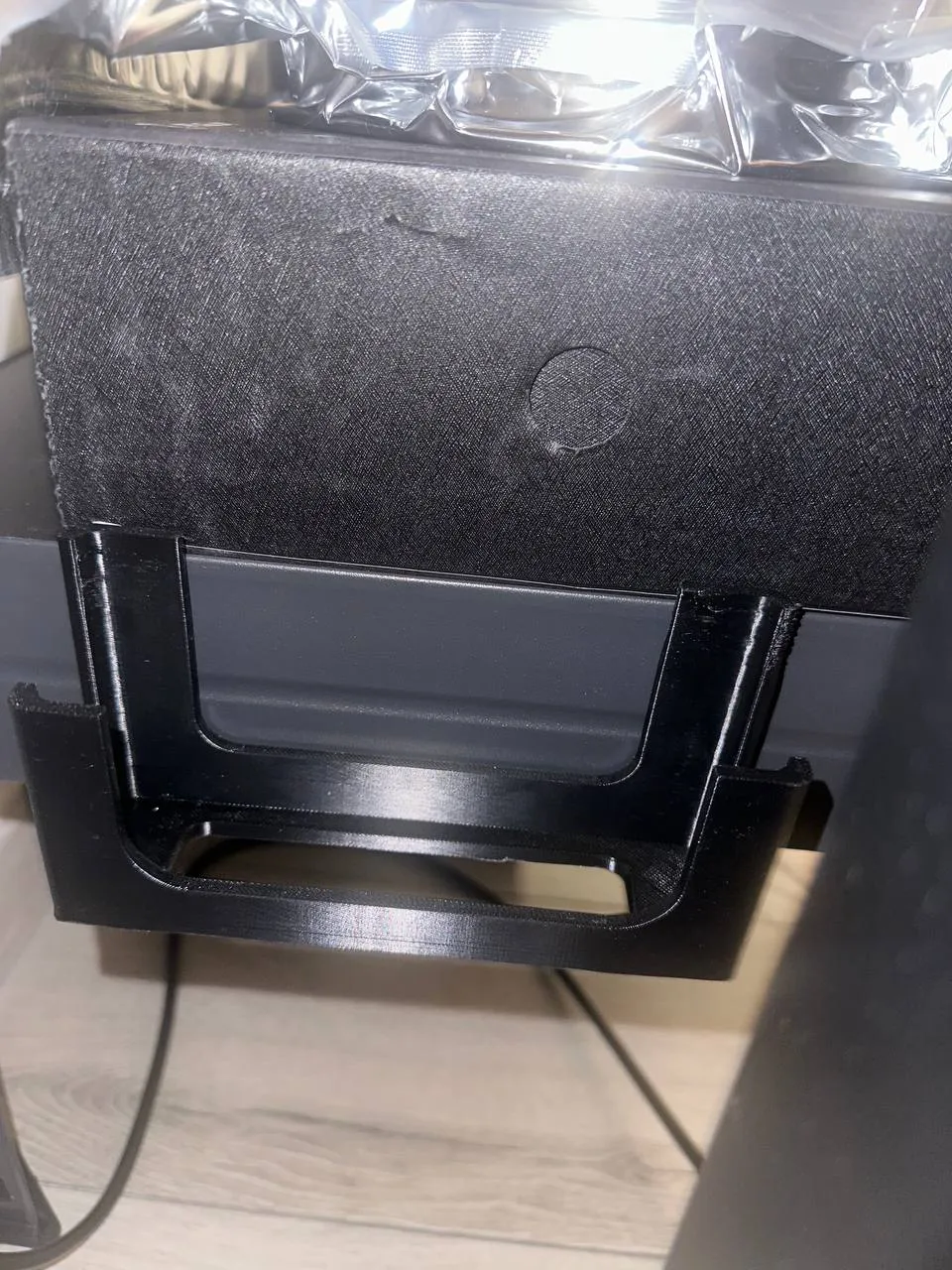Power Brick Mount (Holder) for Monitor and Laptops by OrkerWorker ...
