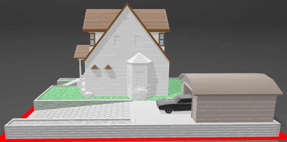 TORETTO HOUSE FAST AND FURIOUS Remixed by CASH 515 MakerWorld: Download ...