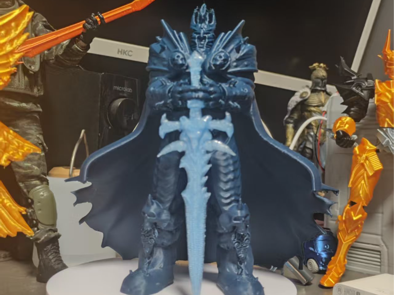 World of Warcraft - Lich King (Arthas) Figurine by pandabear MakerWorld ...