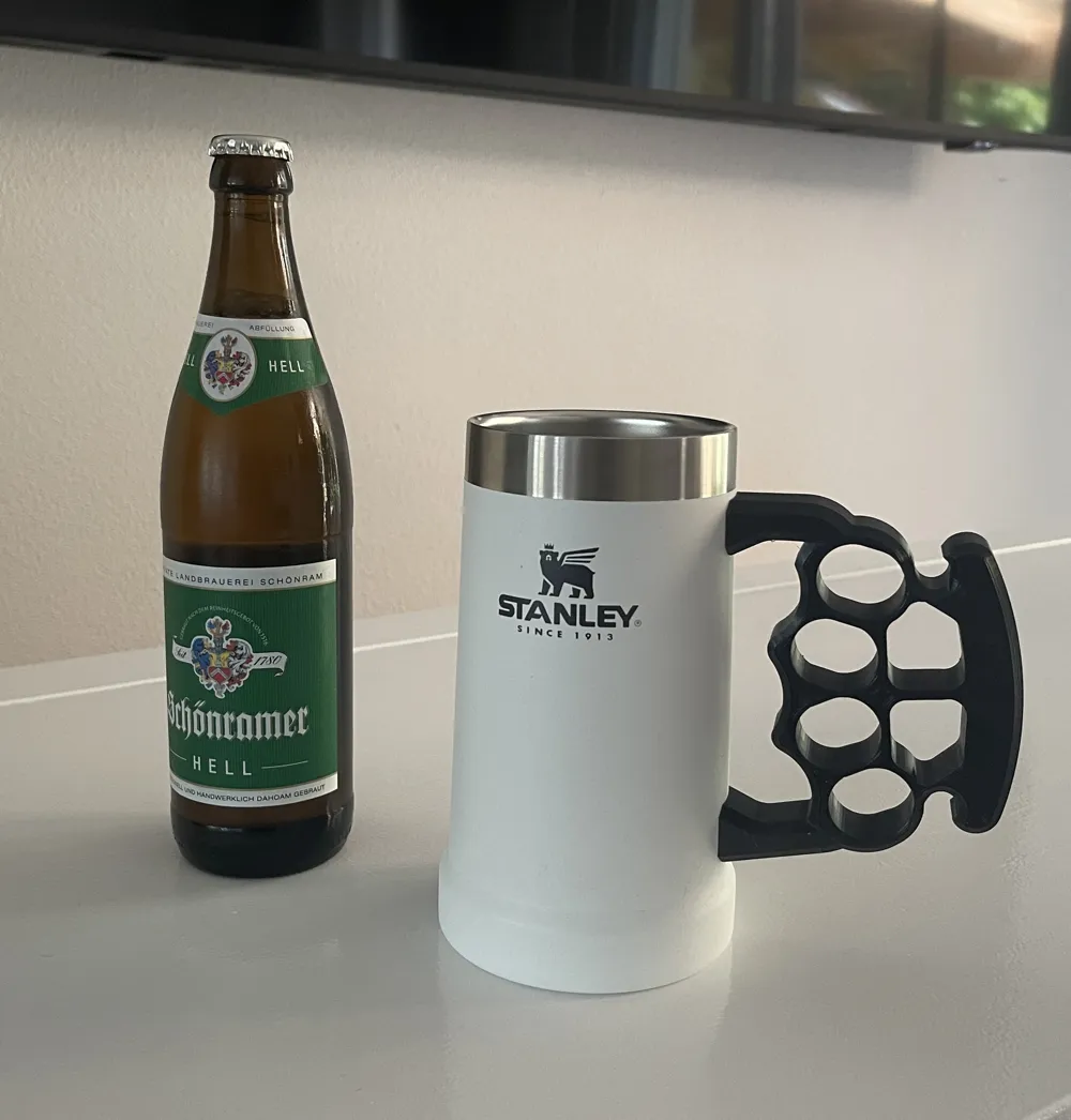 Stanley brass knuckles handle by Nibelungen MakerWorld: Download Free ...