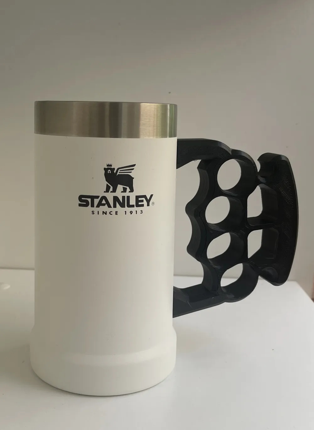 Stanley brass knuckles handle by Nibelungen MakerWorld: Download Free ...