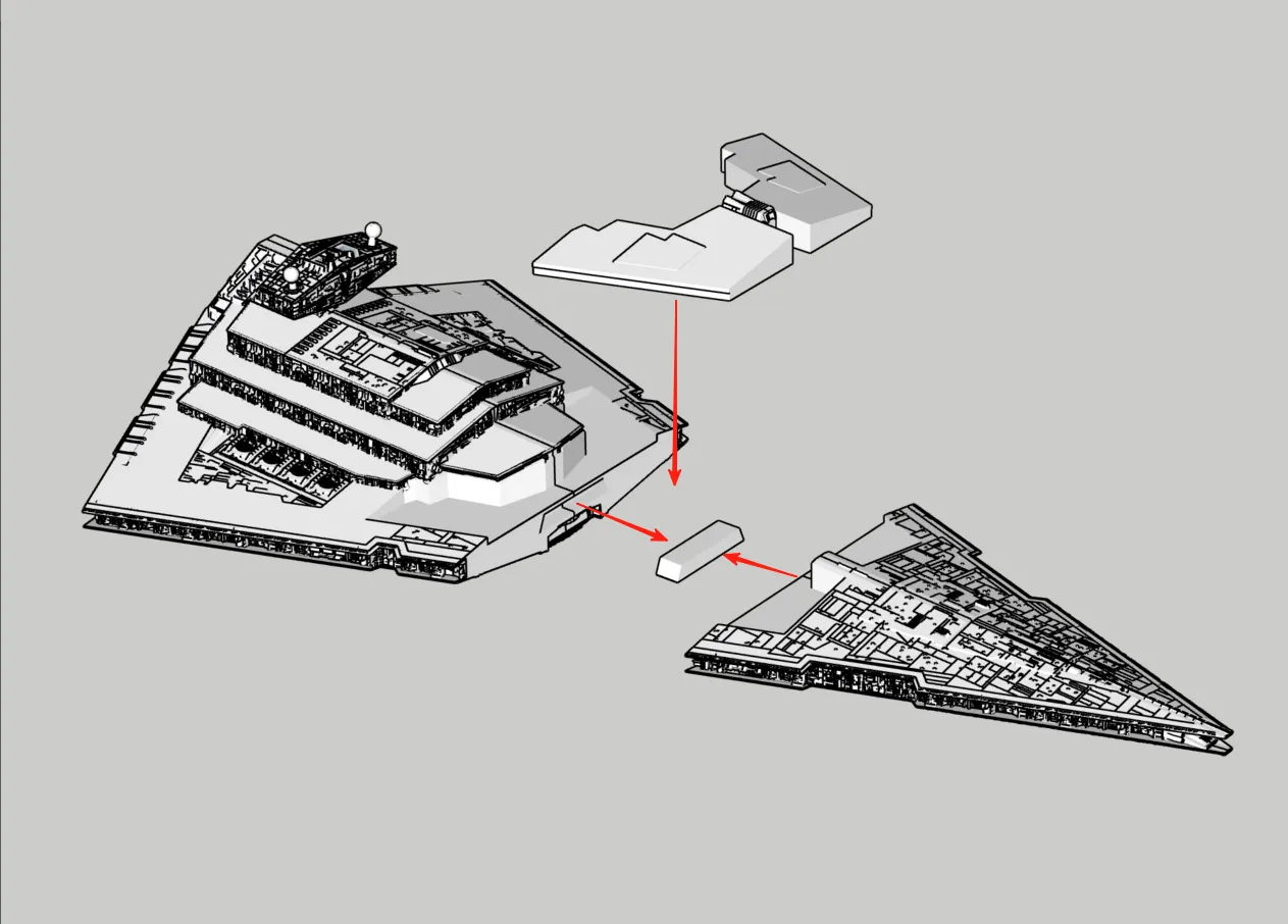 Imperial Star Destroyer Star Wars - Free 3D Print Model - MakerWorld