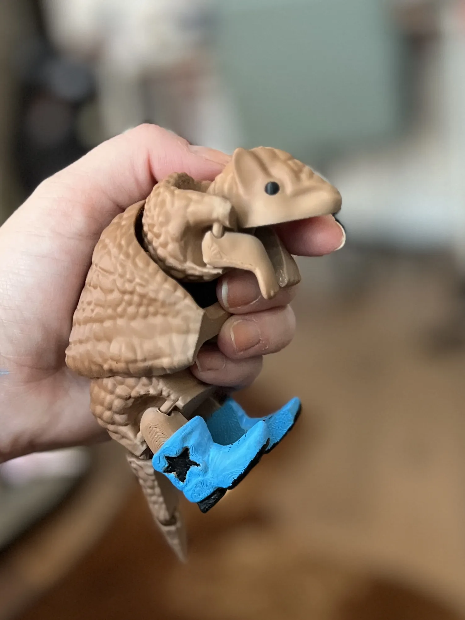 Cute Flexi Armadillo - Sits, Stands, Rolls, Hangs by OH Designs ...