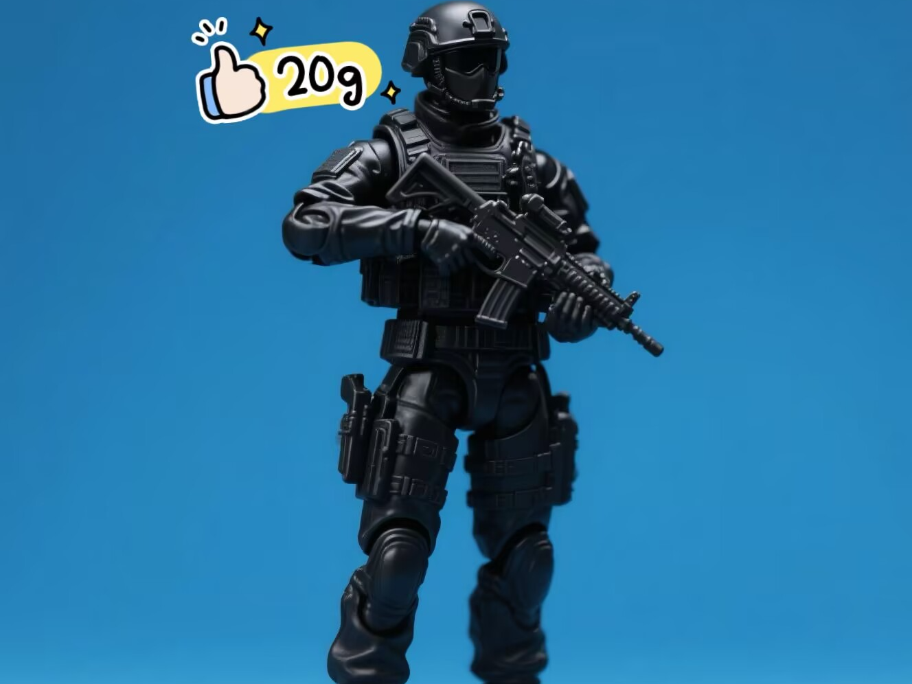 Soldier Special Forces Action Figure Standing Creative Ornament by ...