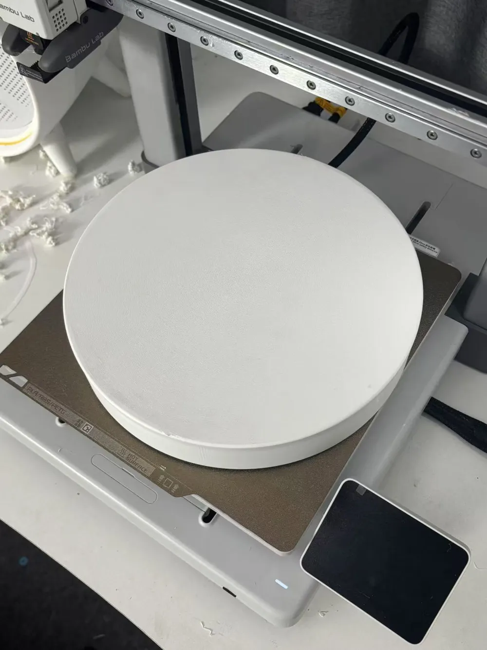 Showcase Rotating Tray White Minimalist Base by Think/3D侠 MakerWorld ...