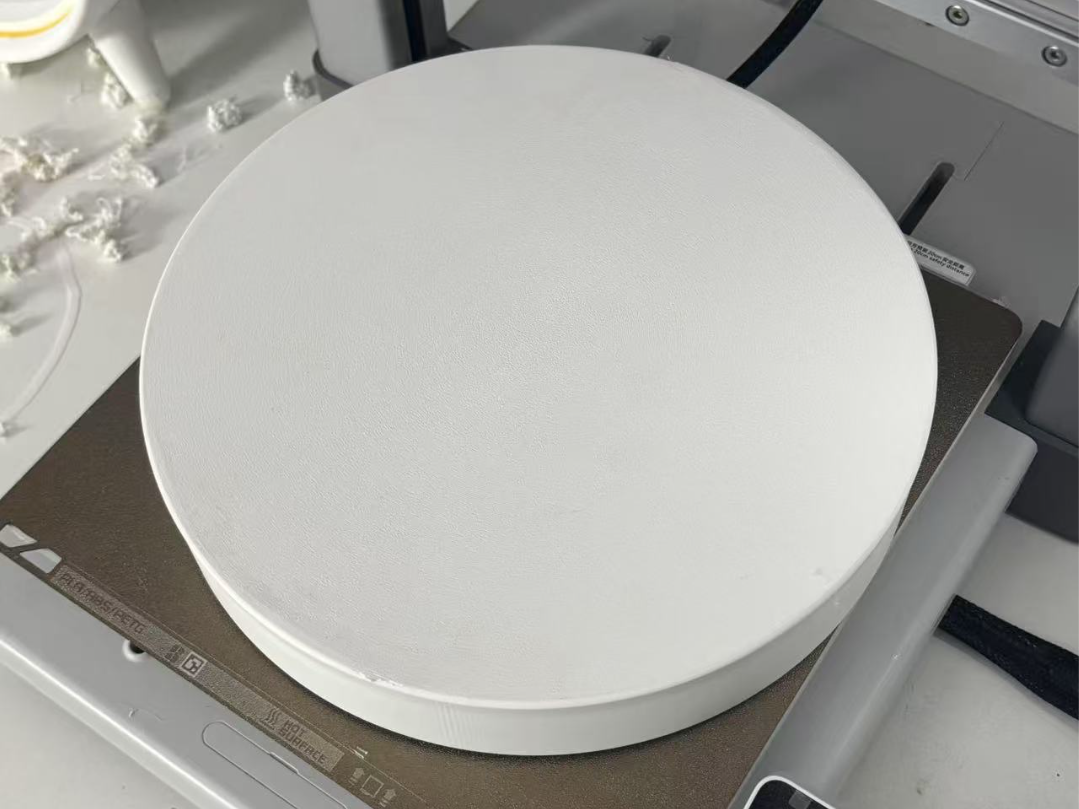 Showcase Rotating Tray White Minimalist Base by Think/3D侠 MakerWorld ...