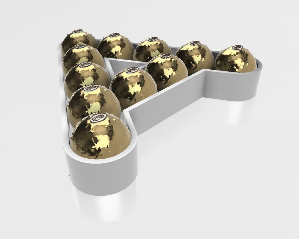 Ferrero Rocher A-Box - Free 3D Print Model - MakerWorld