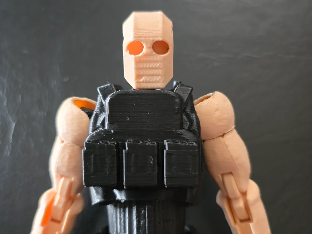 buff dummy 13 plate carrier (working mag pockets) - Free 3D Print Model ...