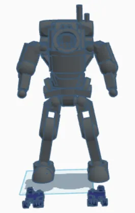 dummy 13 mech BETA Remixed by Random Axe11 MakerWorld: Download Free 3D ...