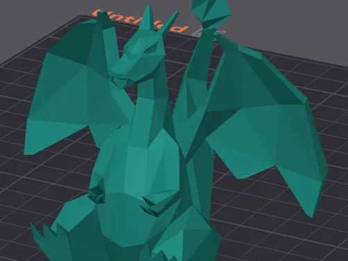 Low poly charizard by Minical MakerWorld: Download Free 3D Models
