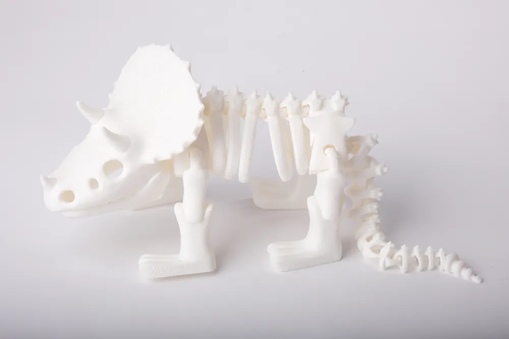 Forest Fossil Dino - Articulated Triceratops Toy - Free 3D Print Model ...
