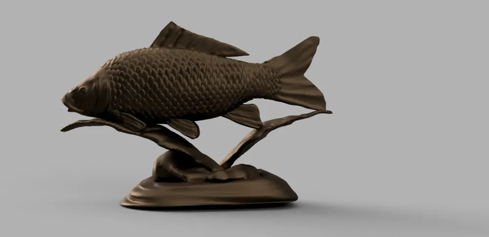 Carp Trophy by Marekparnican MakerWorld: Download Free 3D Models