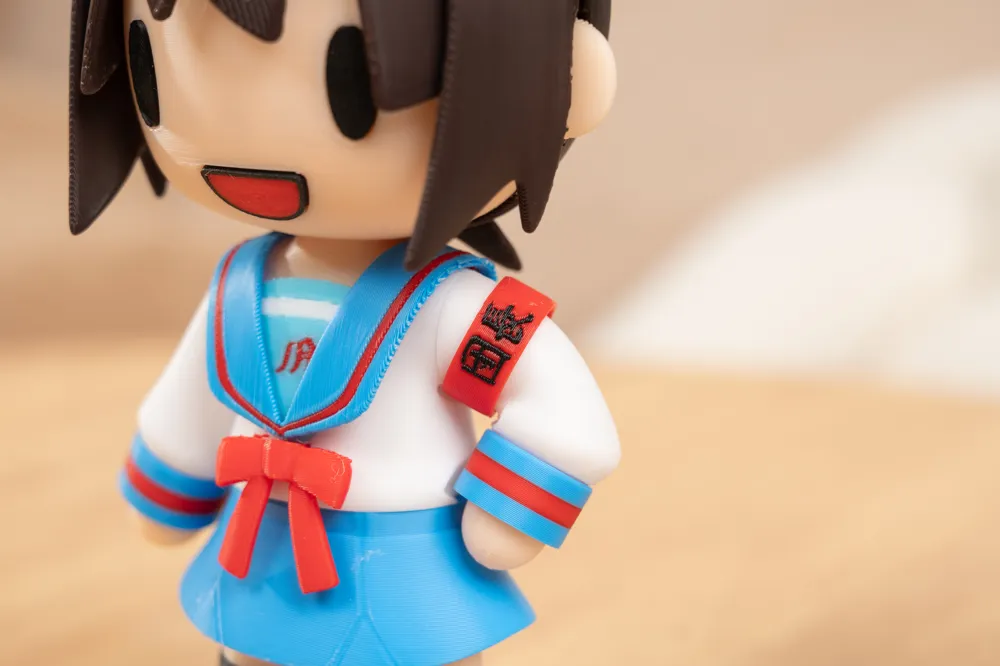 Haruhi Suzumiya fufu by 捕鱼悦 MakerWorld: Download Free 3D Models
