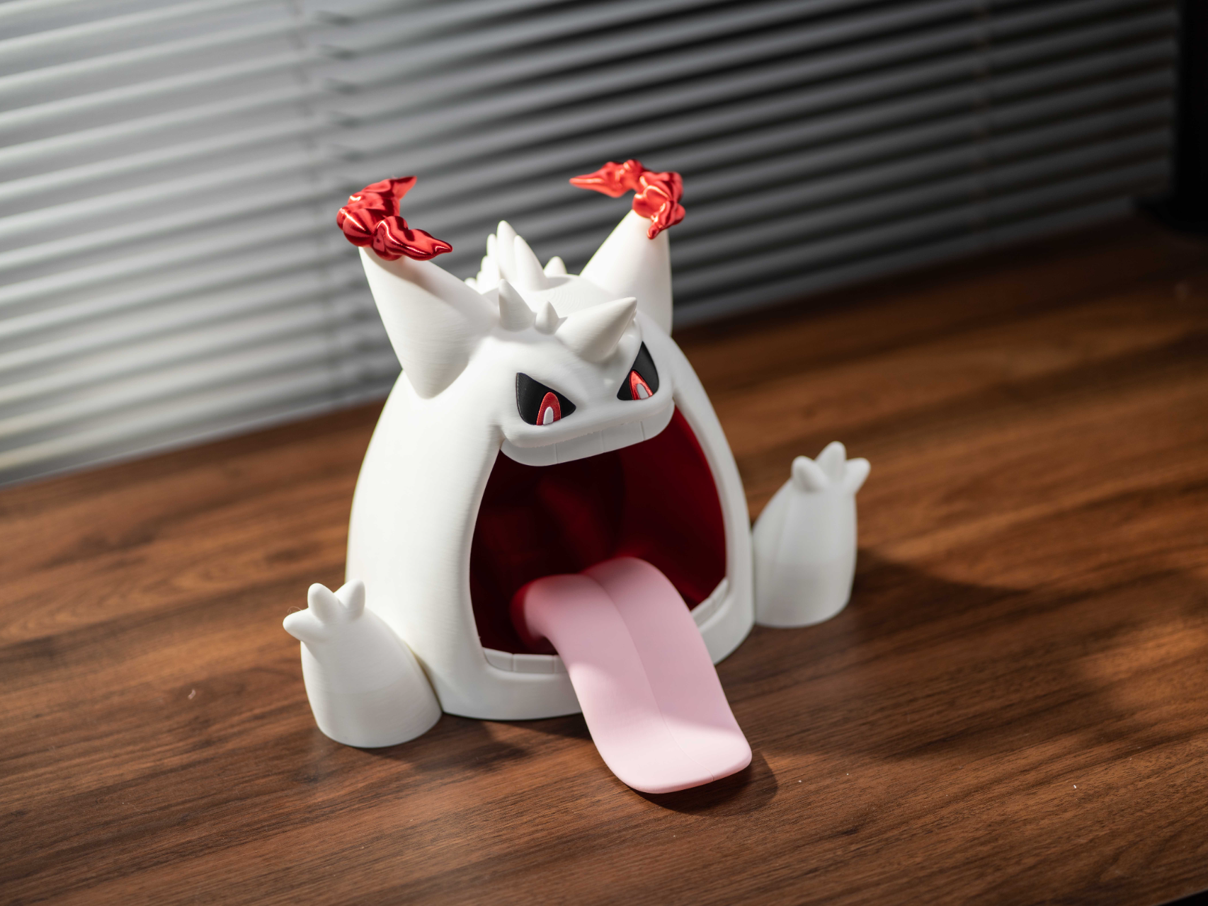 094Gengar超级巨化耿鬼（摆件＋玄关收纳） 来自 Ikeda MakerWorld：免费下载 3D 模型