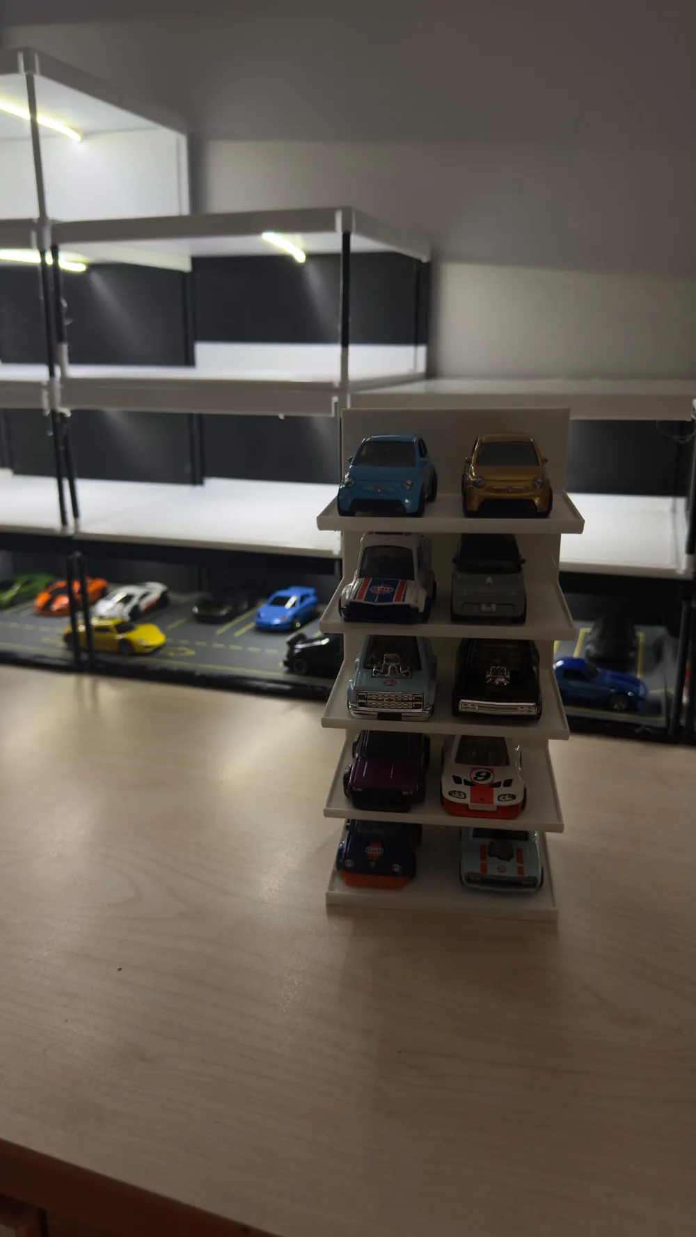 Hot Wheels Cars Garage - Free 3D Print Model - MakerWorld