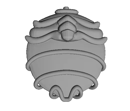 Hollow Knight "Lifeblood Heart" charm - Free 3D Print Model - MakerWorld