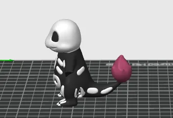 Skeletonized Charmander by Angel Hernández MakerWorld: Download Free 3D ...