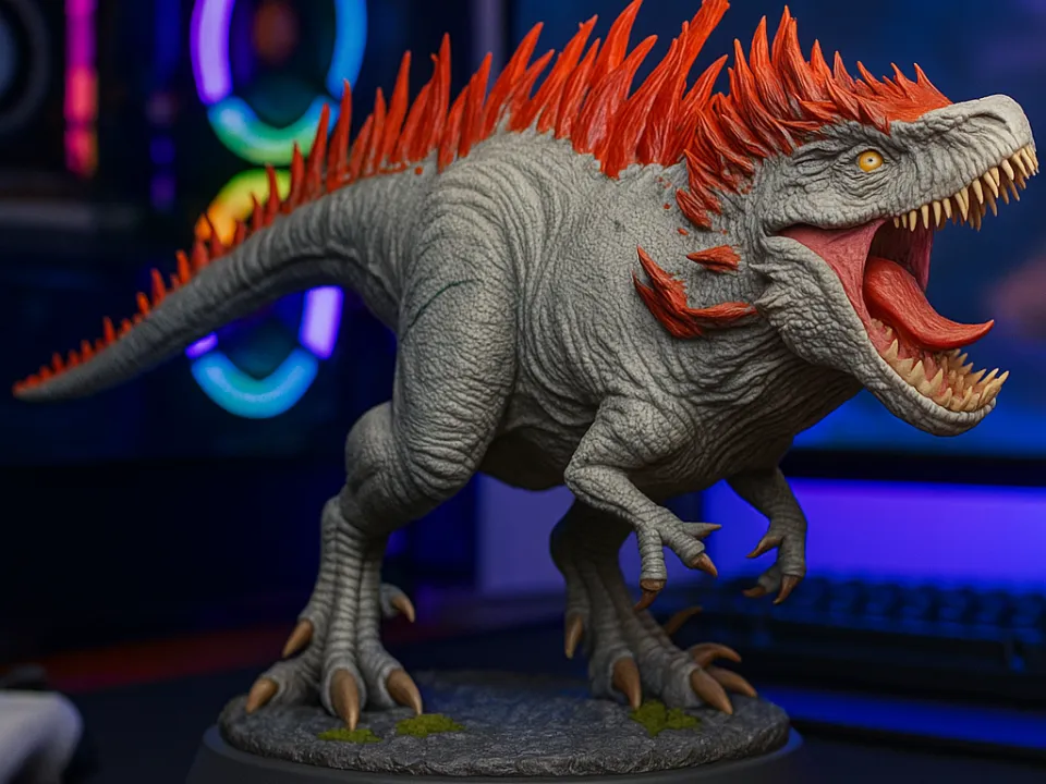 Custom Made Genetic-X TRex Nightmare Engineered by Ryan @ TheMajinLab ...