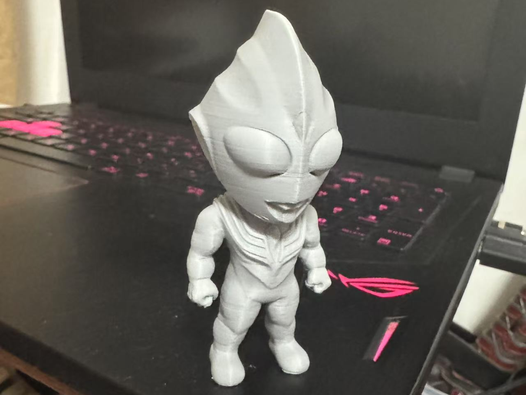 Q version Ultraman Tiga by 圆梦3D全球站账号 MakerWorld: Download Free 3D Models
