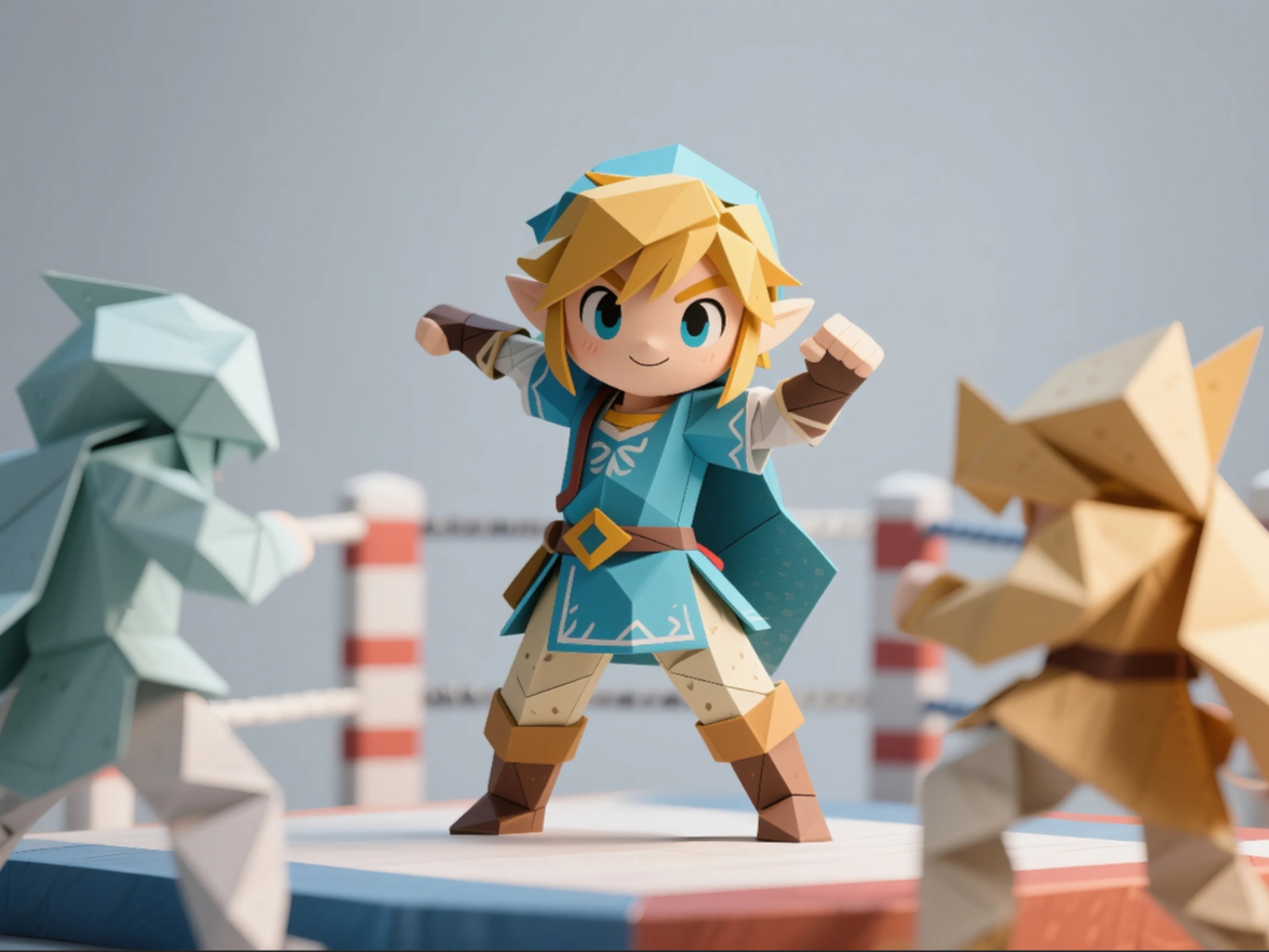 Q-Version Zelda, Print-in-Place, for A1 mini by why MakerWorld ...