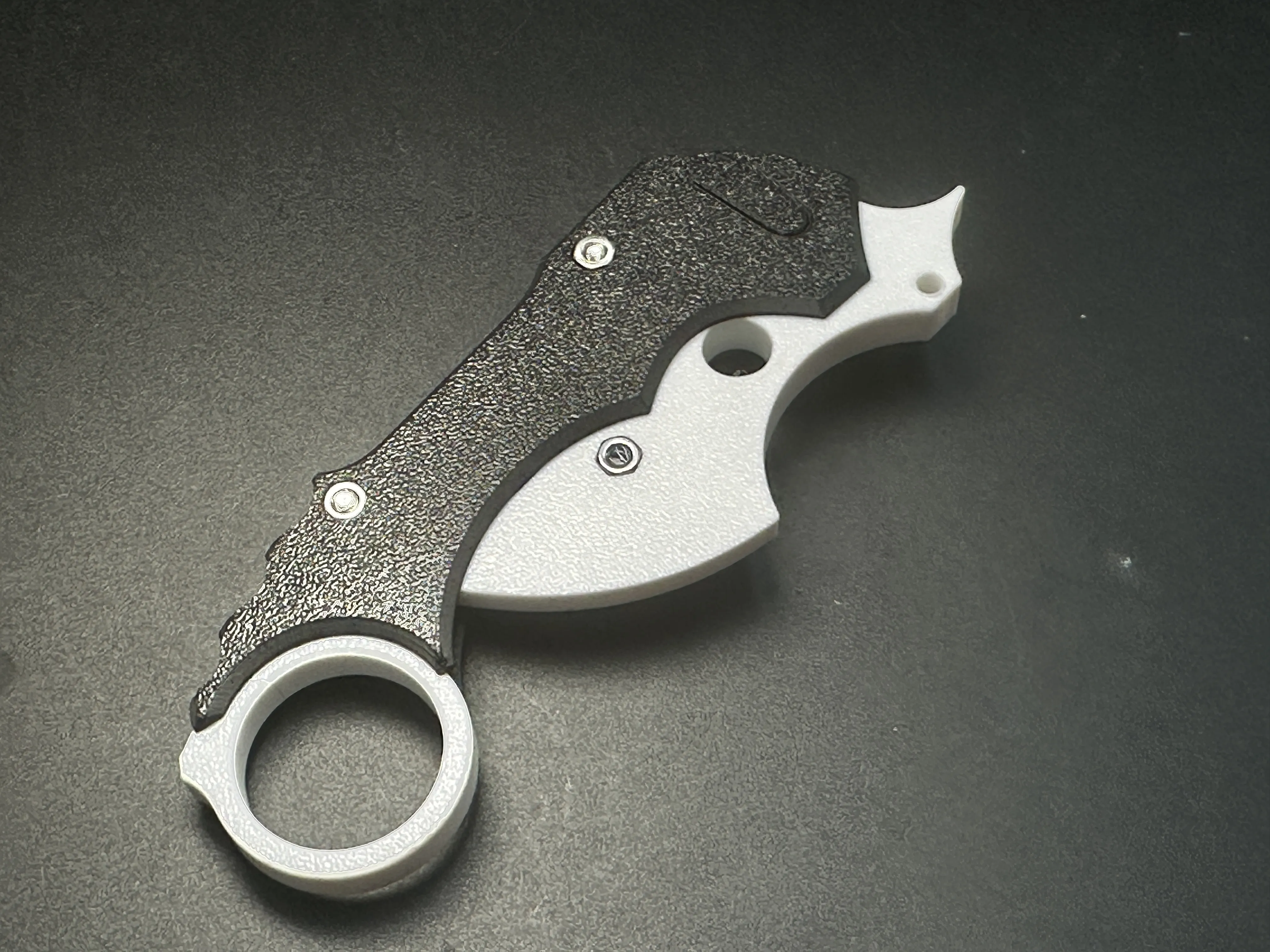 Pivot-Button Folding Utility Knife ,Karambit - Free 3D Print Model ...
