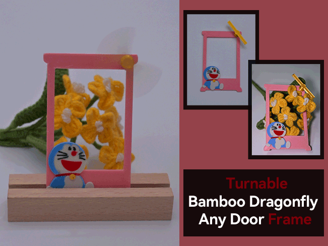 Rotatable Propeller Door Viewfinder by 青鹿鸽 MakerWorld: Download Free 3D ...