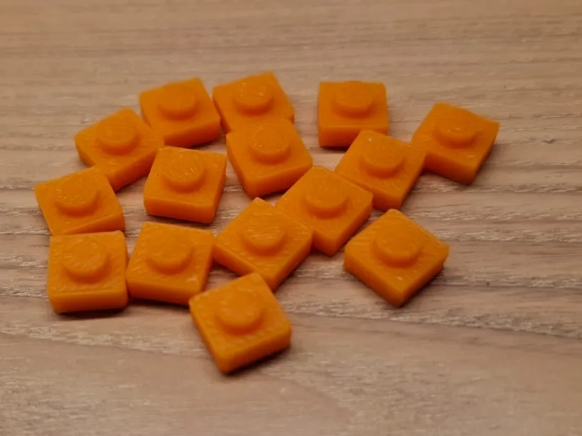 1x1 Interlocking Brick Lego Compatible - Free 3D Print Model - MakerWorld