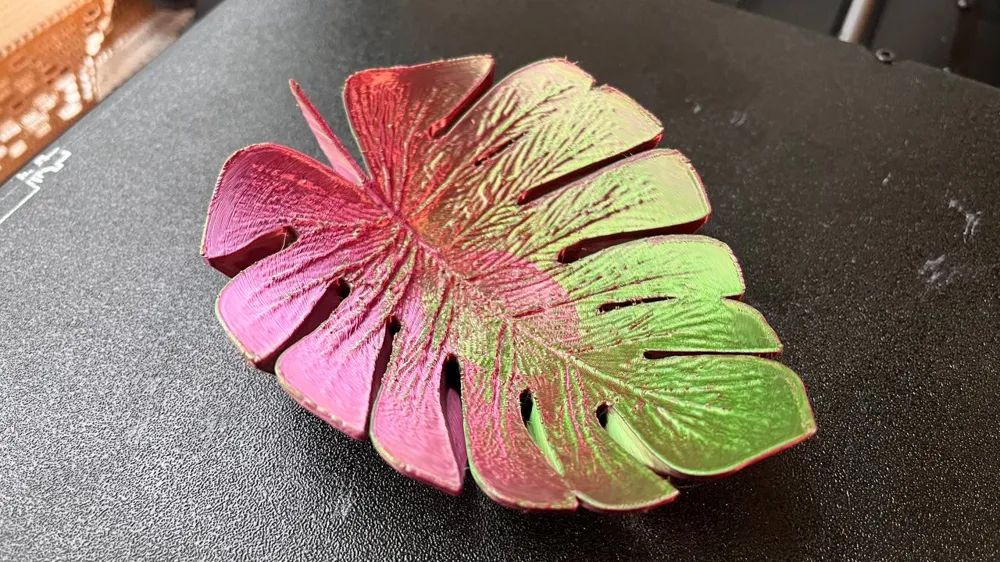 Plate - monstera leaf by Bargestt MakerWorld: Download Free 3D Models