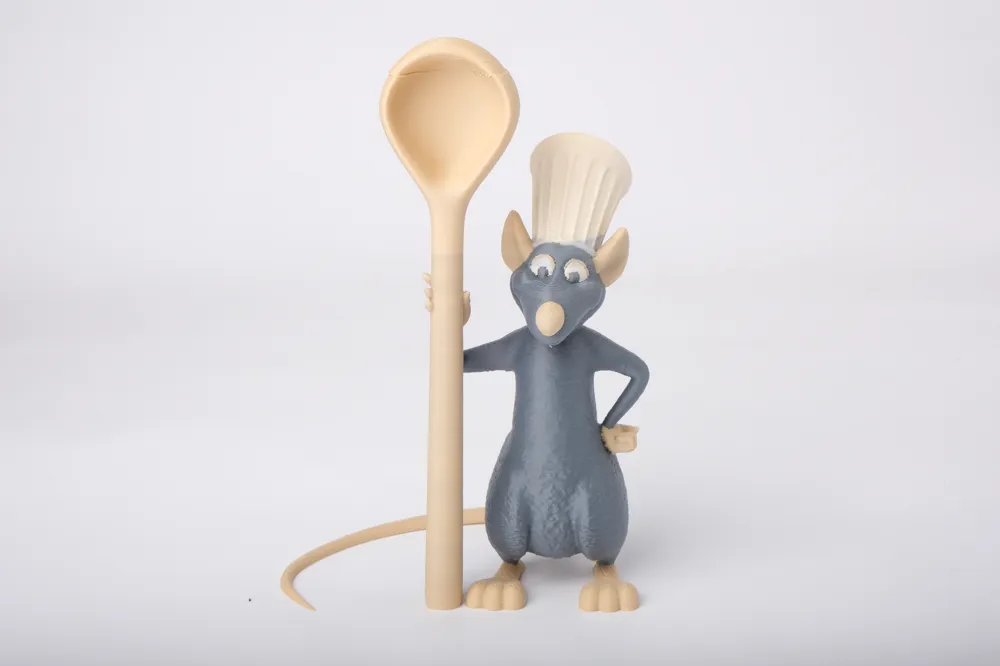 Ratatouille Remy the Chef Collectible Figurine - Free 3D Print Model ...