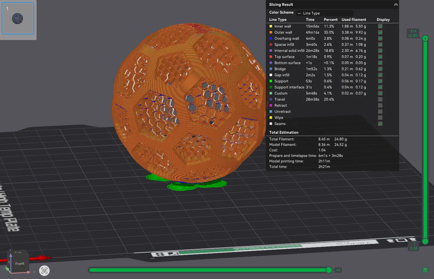 Pelota de TPU Flexible sin Aire por NYDER MakerWorld: Descarga Modelos 3D Gratuitos