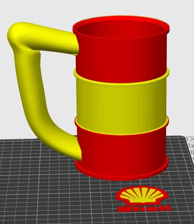 Scalable Shell Beer Fernet Oil Barrel Chop by Ocilirca MakerWorld ...