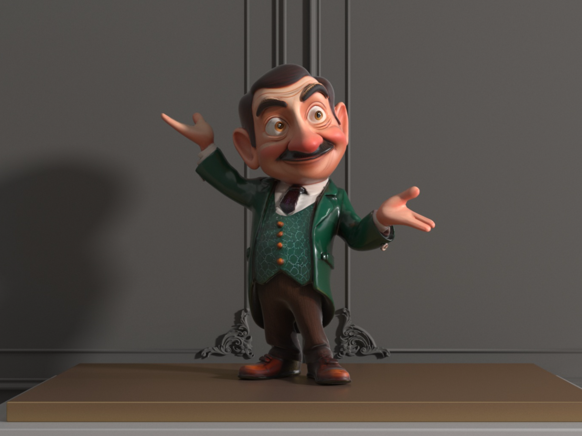 Mr. Bean by 天天向上 MakerWorld: Download Free 3D Models
