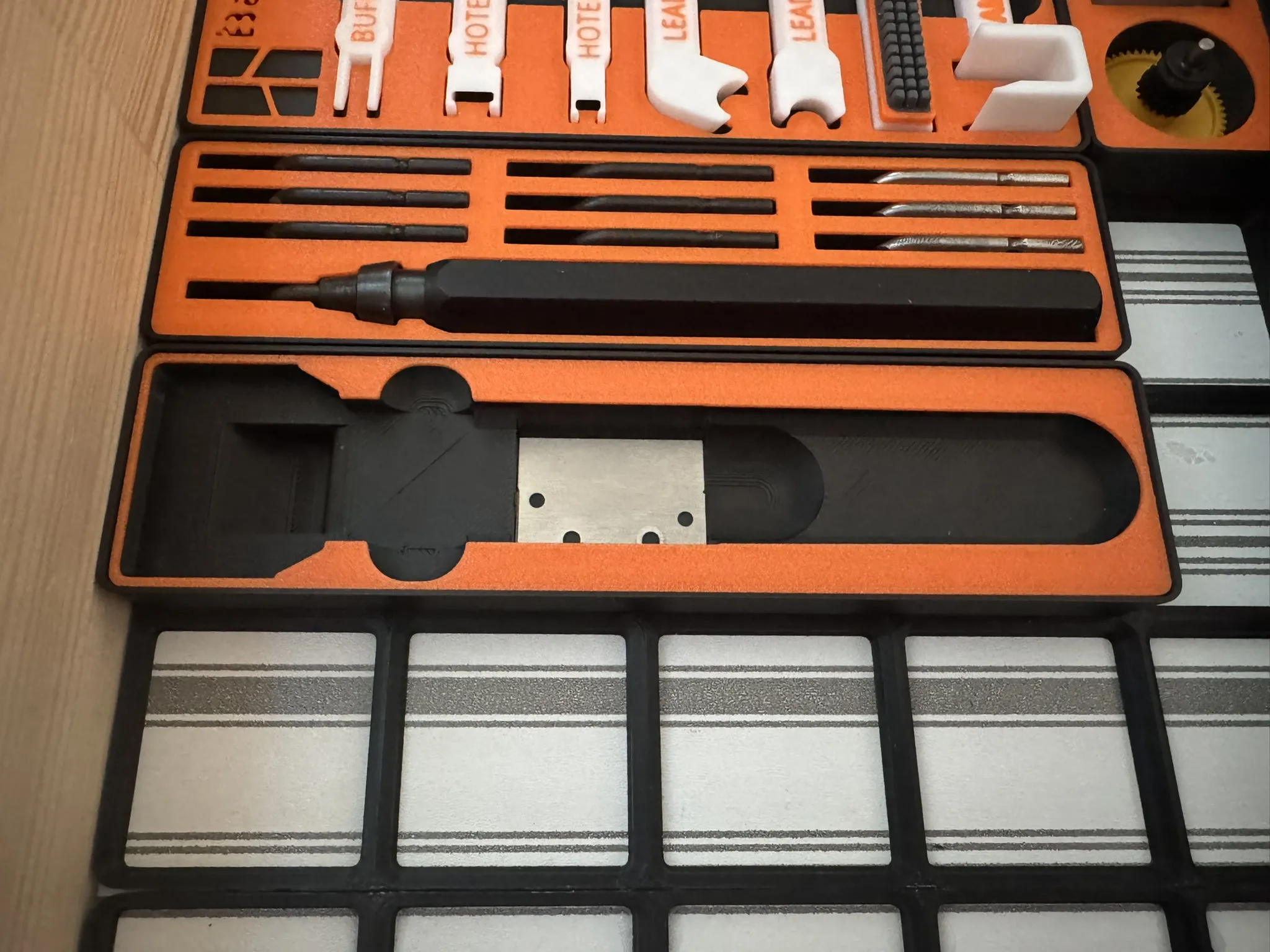 Gridfinity P1S/X1C Tools & Parts Organizers - Free 3D Print Model ...