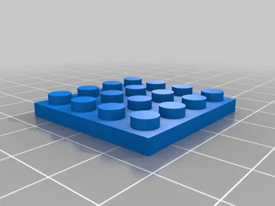 4x4 Lego-compatible building blocks by Lego_Center MakerWorld: Download ...