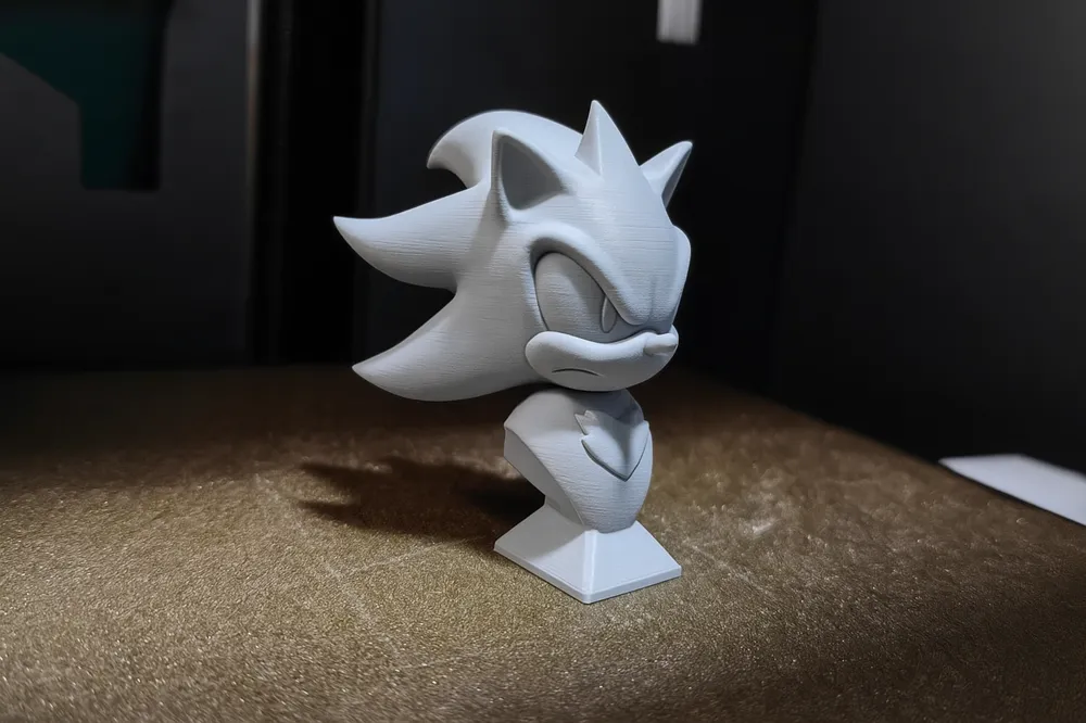 Bust Shadow the Hedgehog (Sonic) by Swotar MakerWorld: Download Free 3D ...