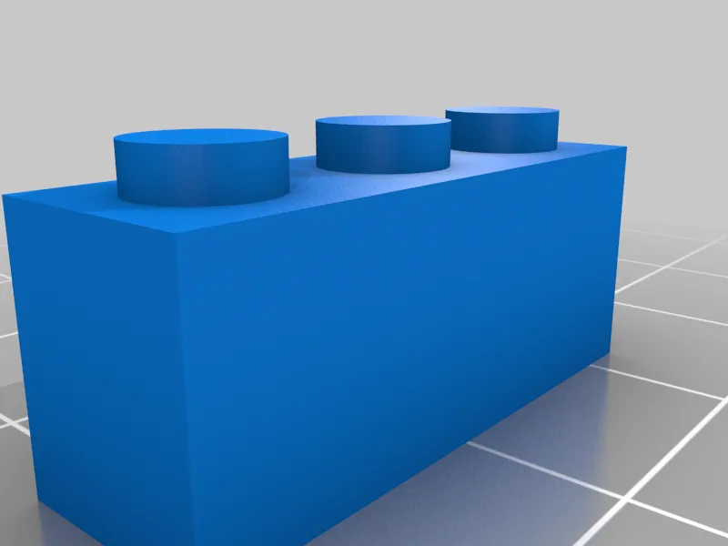 1x3 Lego-compatible brick - Free 3D Print Model - MakerWorld