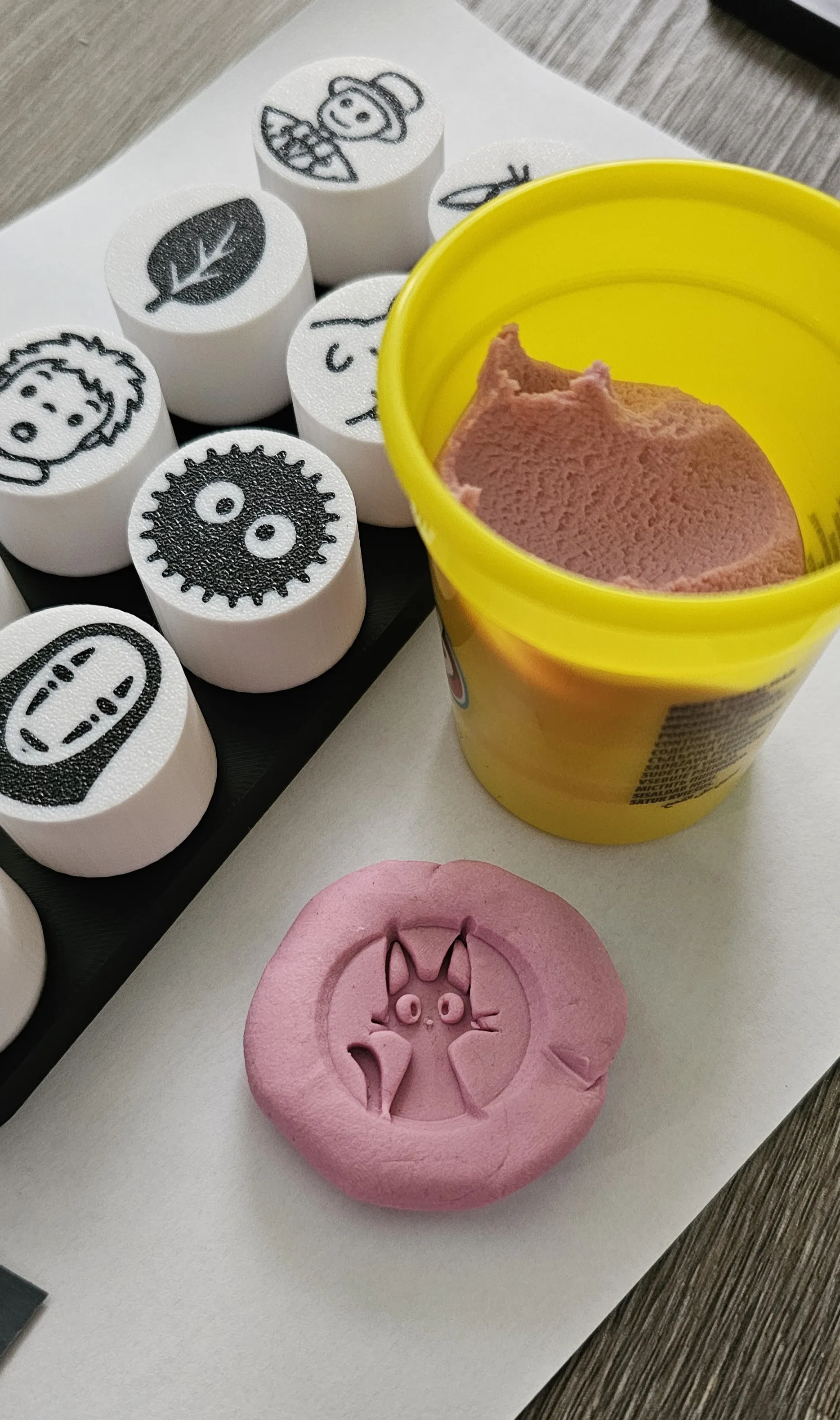 Ghibli-style stamps - Free 3D Print Model - MakerWorld