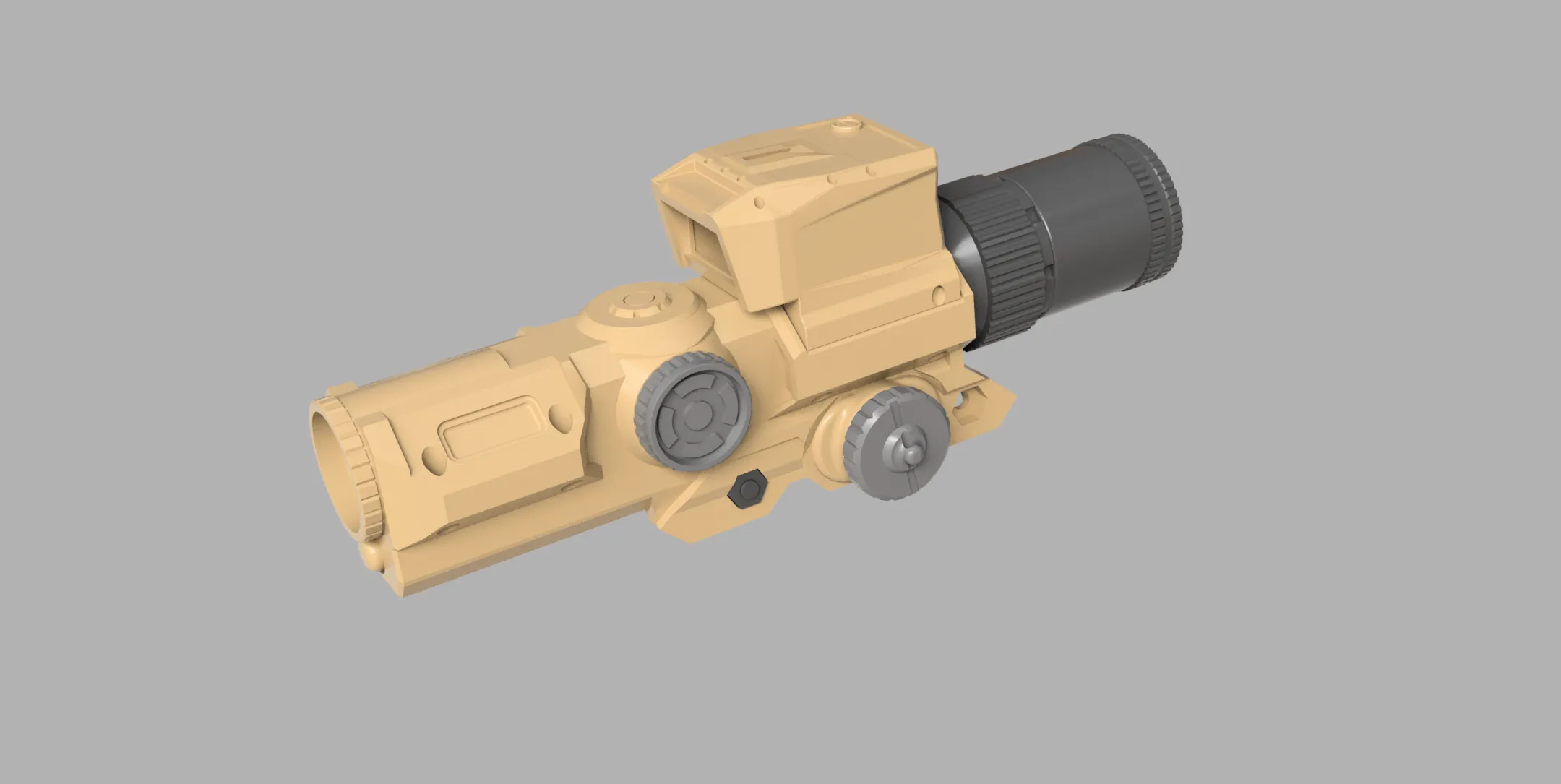 vortex xm157 smart optical sight Laser Scope - Free 3D Print Model ...