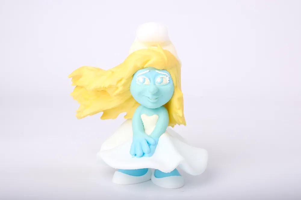 The Smurfs - Adorable Smurfette Figurine by GeekSculpt3D MakerWorld ...