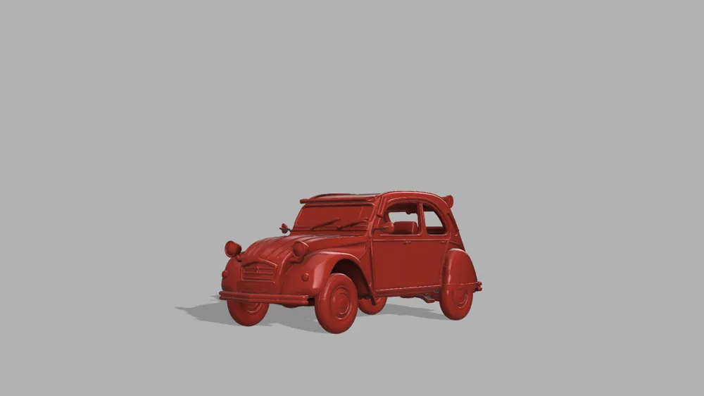 Citroën 2CV Classic by PrintVision MakerWorld: Download Free 3D Models